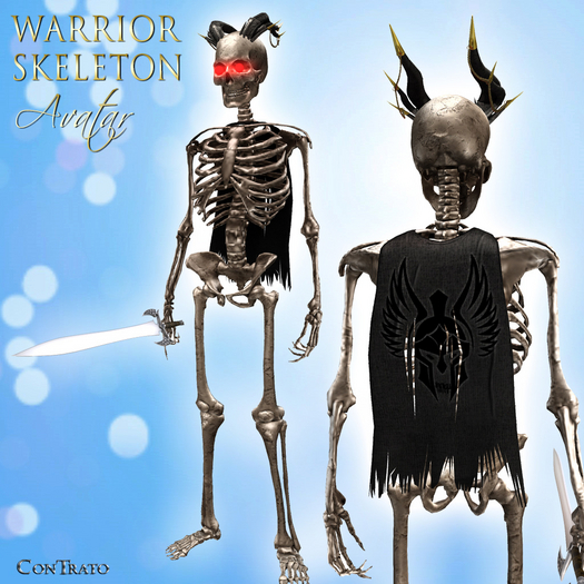 Second Life Marketplace - [ConTrato] Warrior Skeleton Avatar